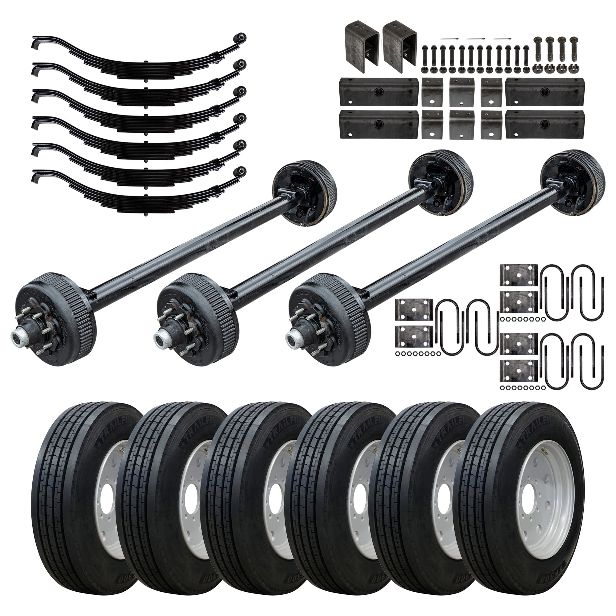 8000 lb Triple Axle TK Trailer Kit - 24K Capacity - Super Single ...