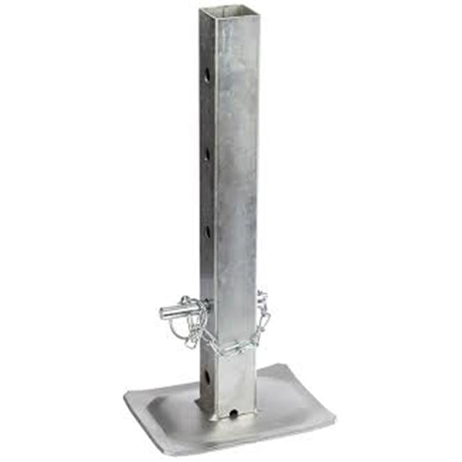 8000 lbs Trailer Jack Replacement Square Tube Drop Leg for 2 in. Square ...