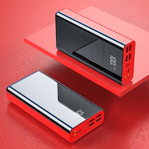 80000mAh 22.5W Fast Charging Power Bank with Digital Display, Multiple ...