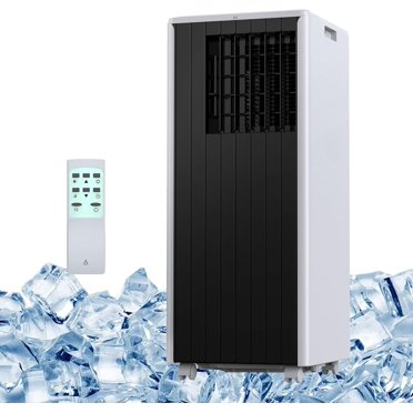 Costway 5000 BTU (8000 BTU ASHRAE) Portable Air Conditioner with ...