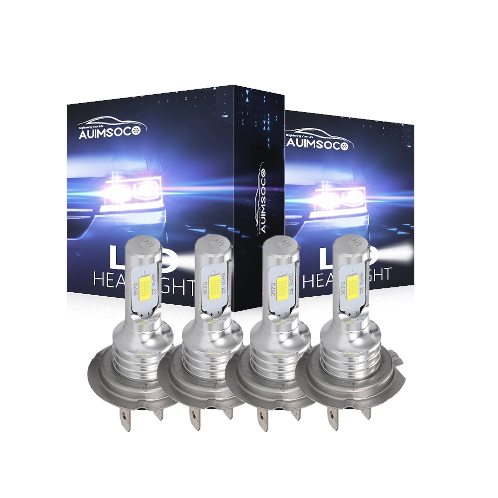 8000LM High Low Beam LED Headlight Bulbs Kit, For Hyundai Santa Fe 2007 ...