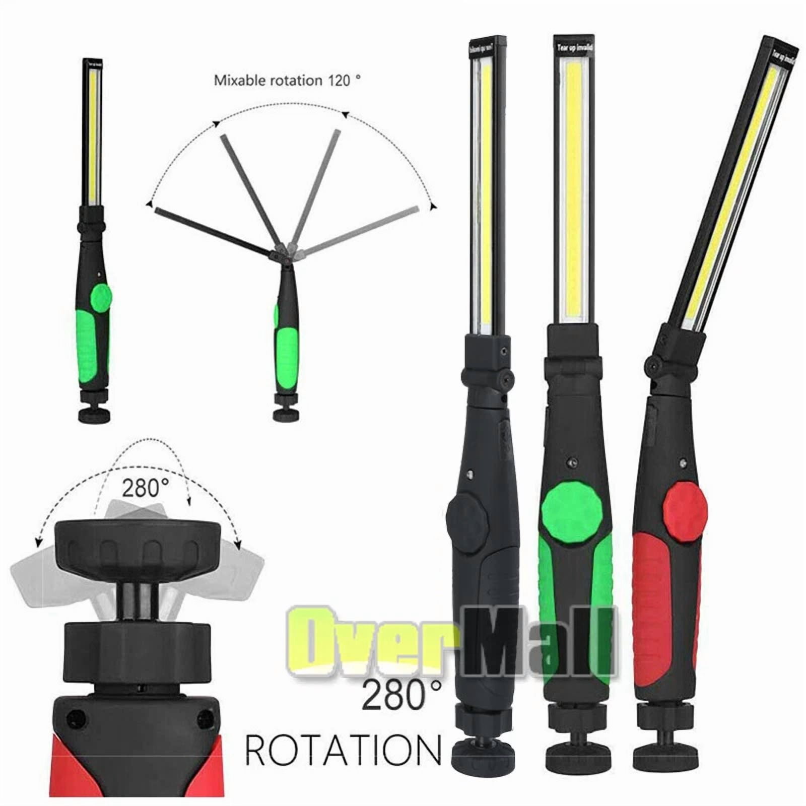 8000Lumen Magnetic Usb Slim Bar Folding Led Worklight Flashlight Cob ...