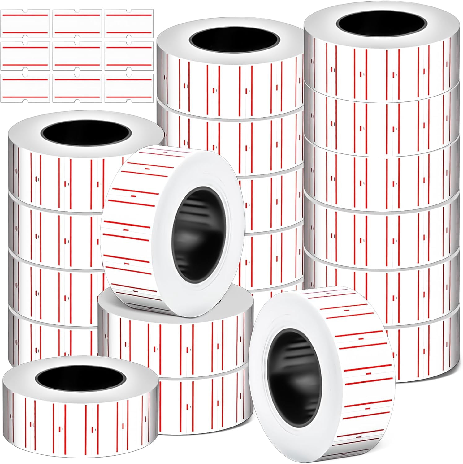 8000Pcs 10Rolls Price Stickers Price Tags Labels for Mx-5500 Labeller ...