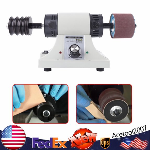 8000RPM Electric Burnishing Machine Leather Polishing Tool Edge ...