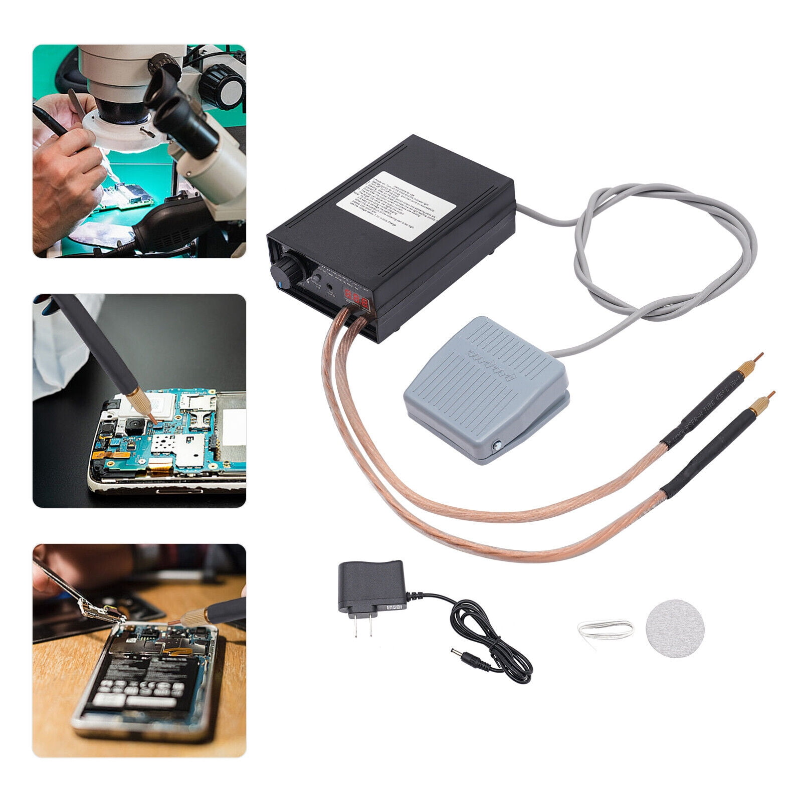 8000W Double Pulse Spot Welding Machine Welding Machine with Pedal ...