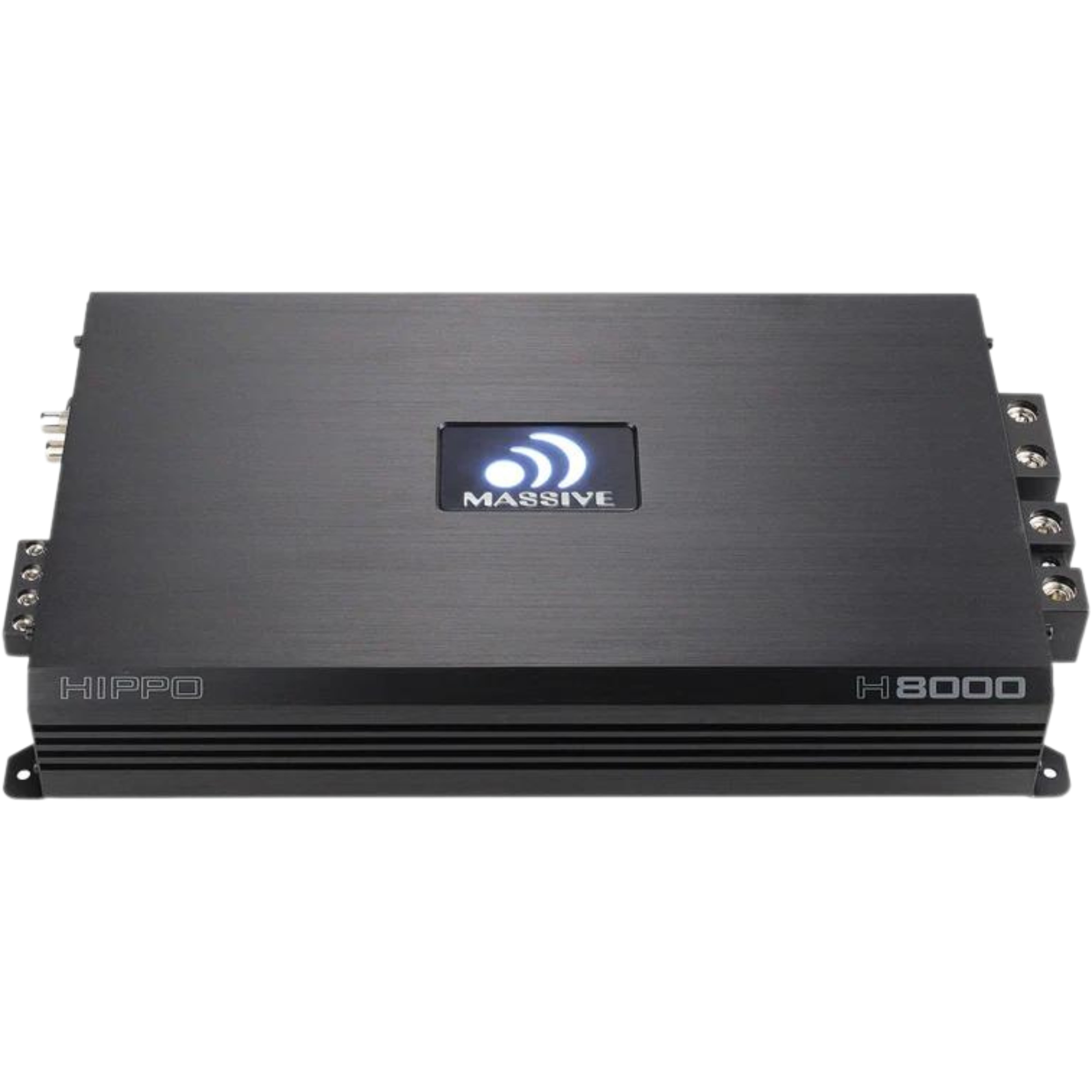 8000W RMS 1-Ohm Monoblock Amplifier Massive Audio HIPPO Series MA-H8000 ...