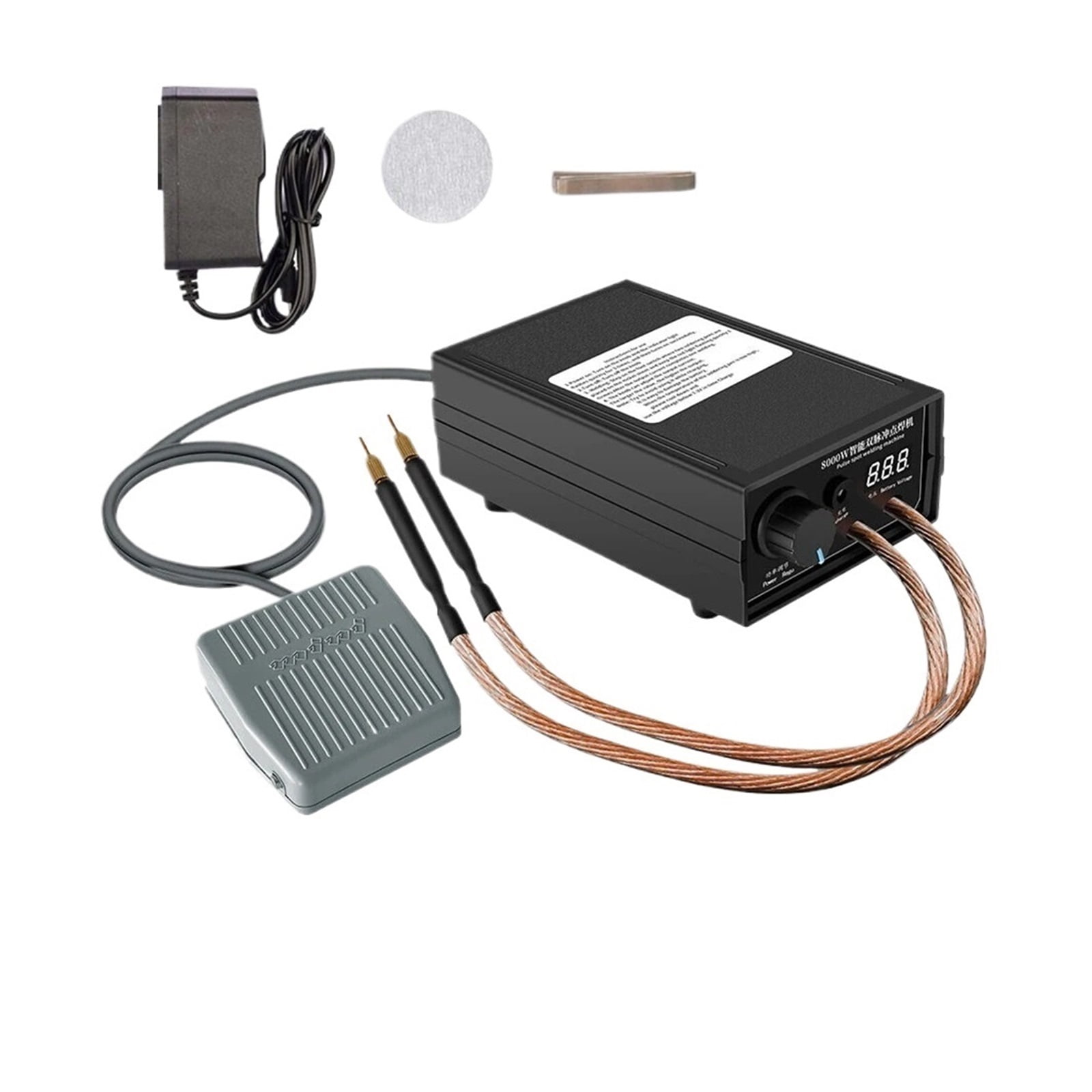 8000W Spot Welder Kit Digital Power Adjustable Spot Welding Pen Control ...