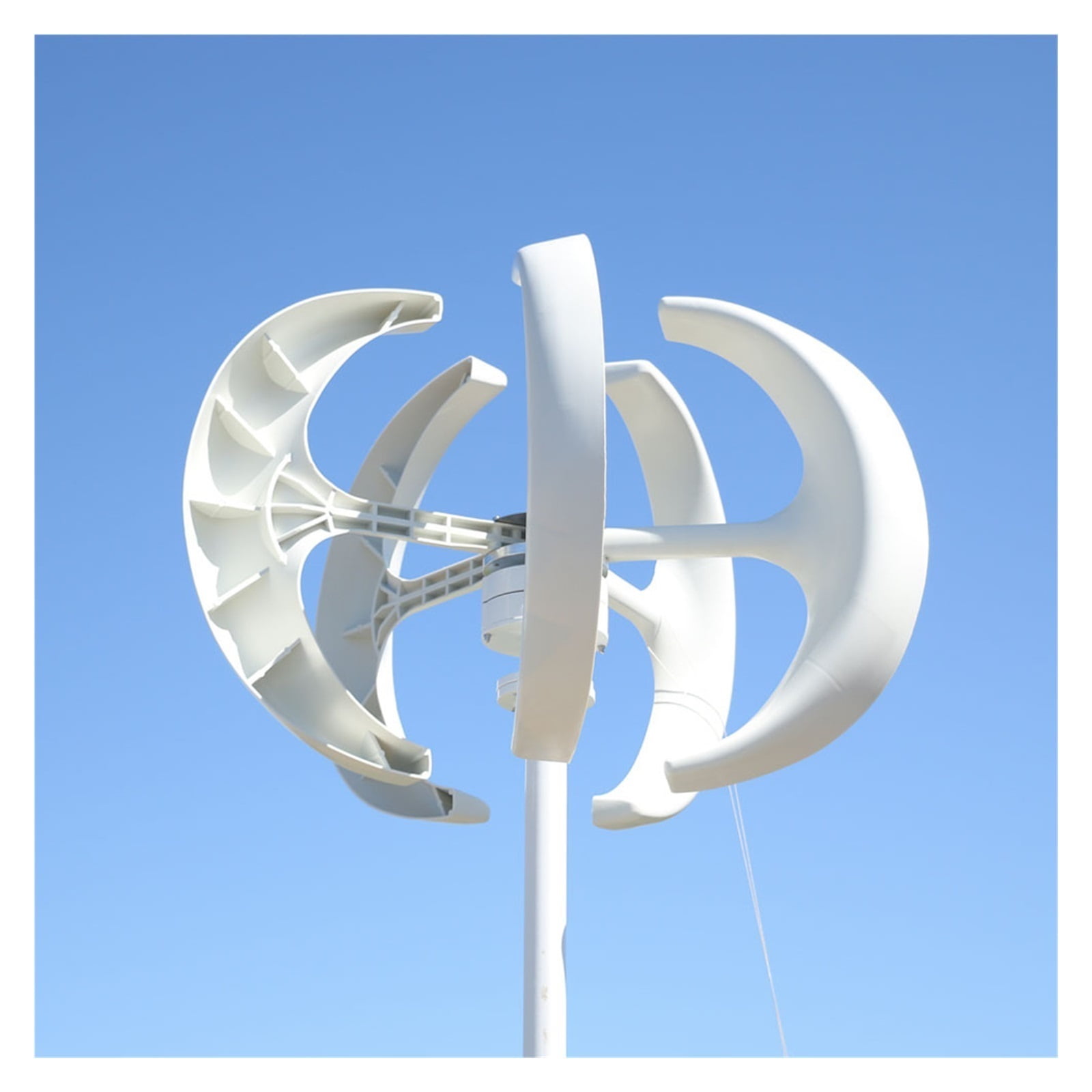 8000W Wind Turbine 12v 24v 48v Vertical Axies Wind Generator Small ...
