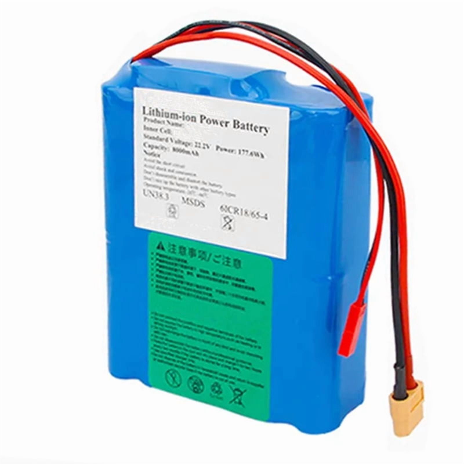 8000mAh 22.2V 8Ah 177.6wh battery with XT60 JST SYP connector for ...