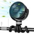 8000mAh Portable Stroller Fan | 27H Ultra-long Battery Life ...
