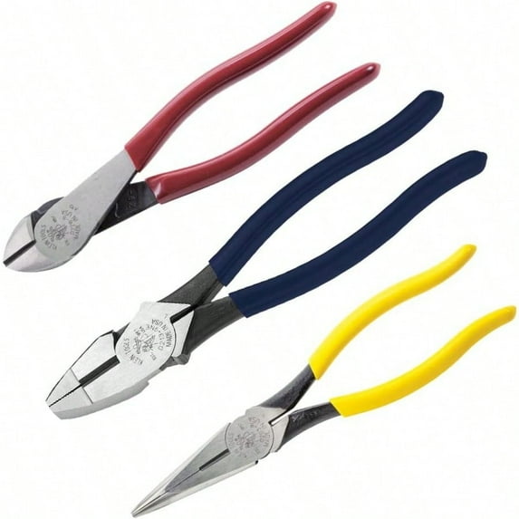 80020 Plier Set Made in USA Lineman's Pliers Diagonal Cutters and ...