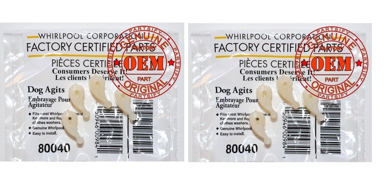 80040 Washer OEM Agitator Dogs - (2 Pack) - Walmart.com