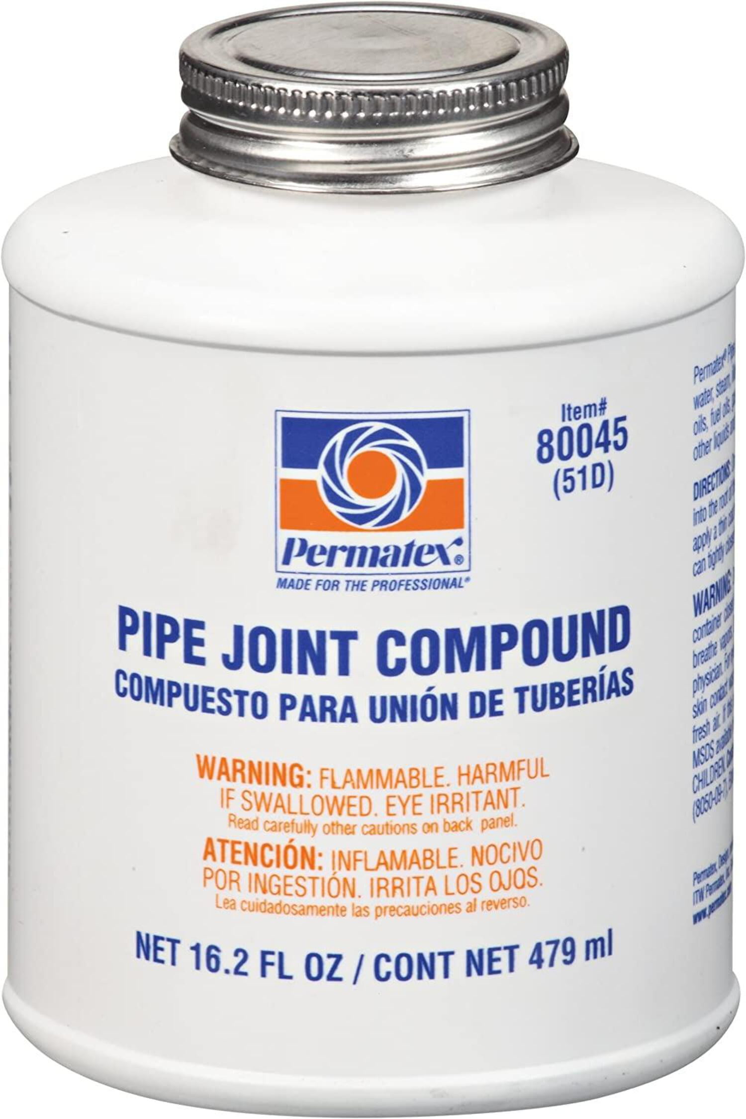 80045 Pipe Joint Compound, 16.2 Oz. Bottle - Walmart.com