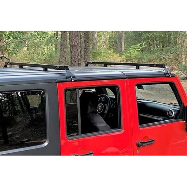8009605BK No Drill Roof Hardtop for 2007-2018 Jeep Wrangler JK & JKU ...