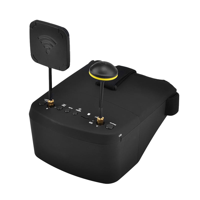 -800D FPV Goggles 5.8G 40CH 5inch 854X480 DVR Recording/Storage Dual ...