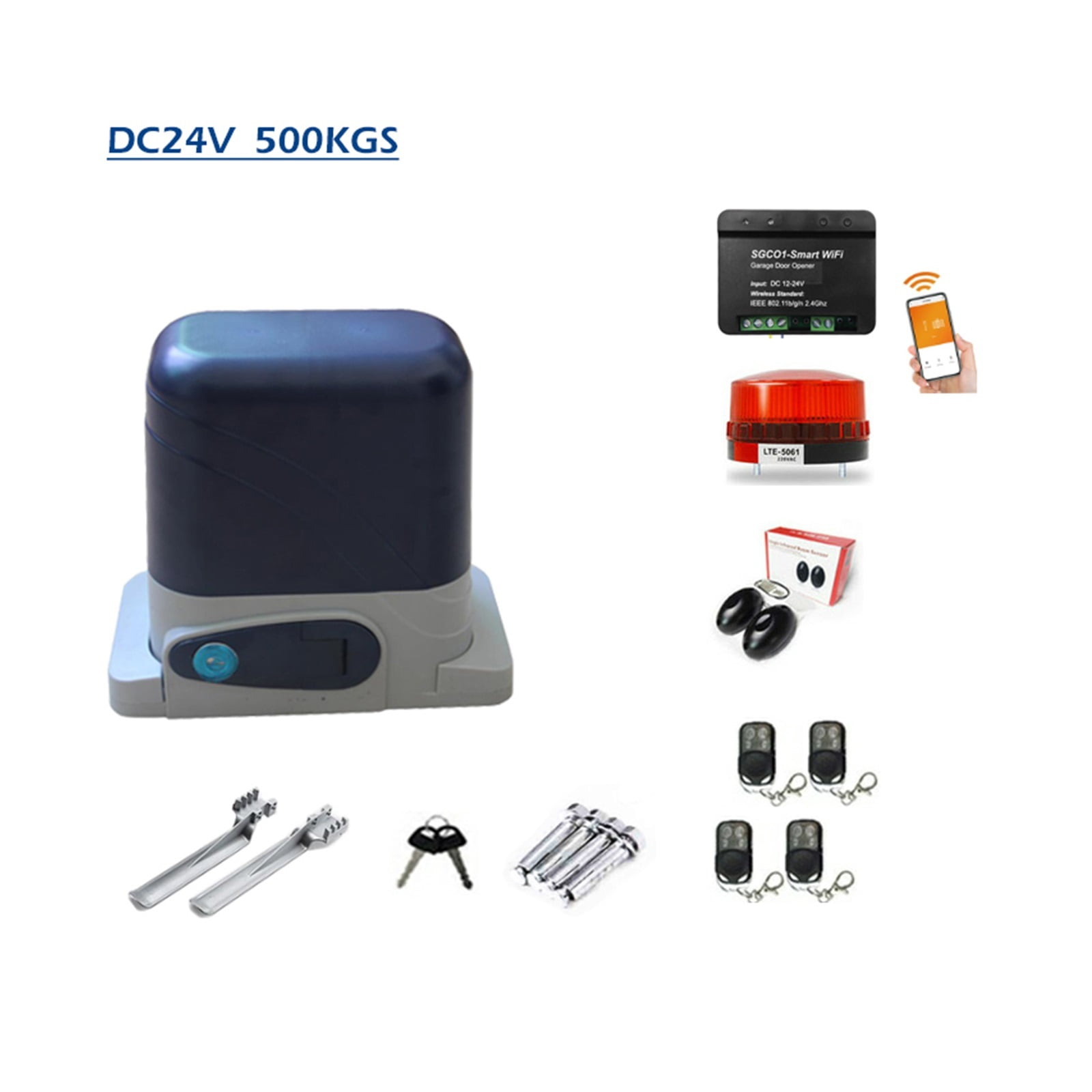 800KGS Residential Automatic Sliding Gear Rack Drive Electric Door ...