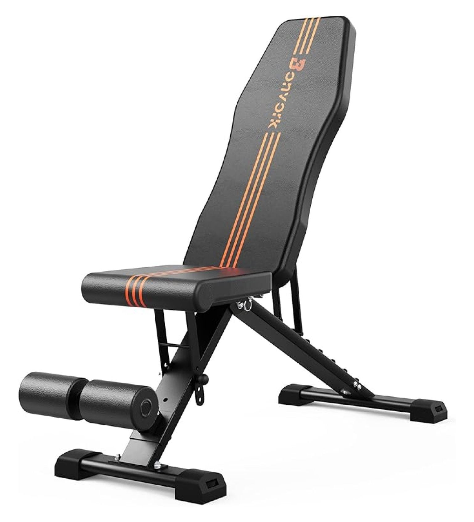 800LBS Adjustable Weight - Foldable Workout Press with 20.5'' Extended ...