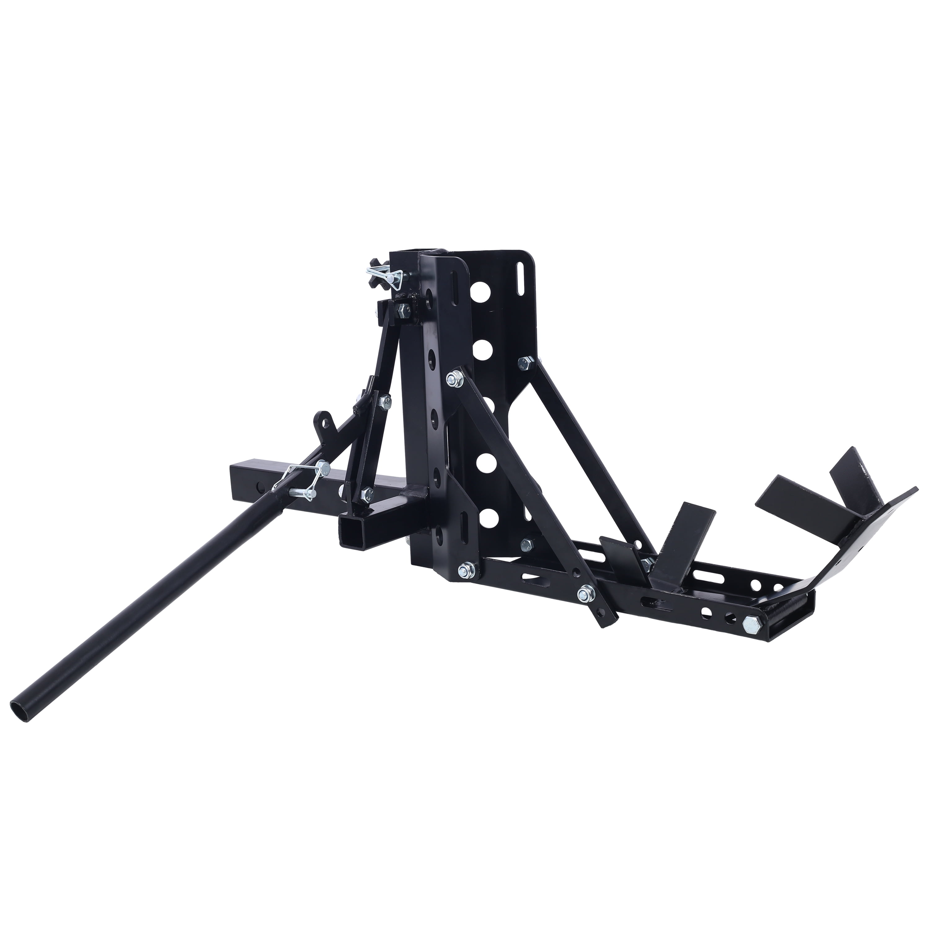 800LBS Motorcycle Trailer Hitch Scooter Hauler Mount Rack 2" Motorcycle ...