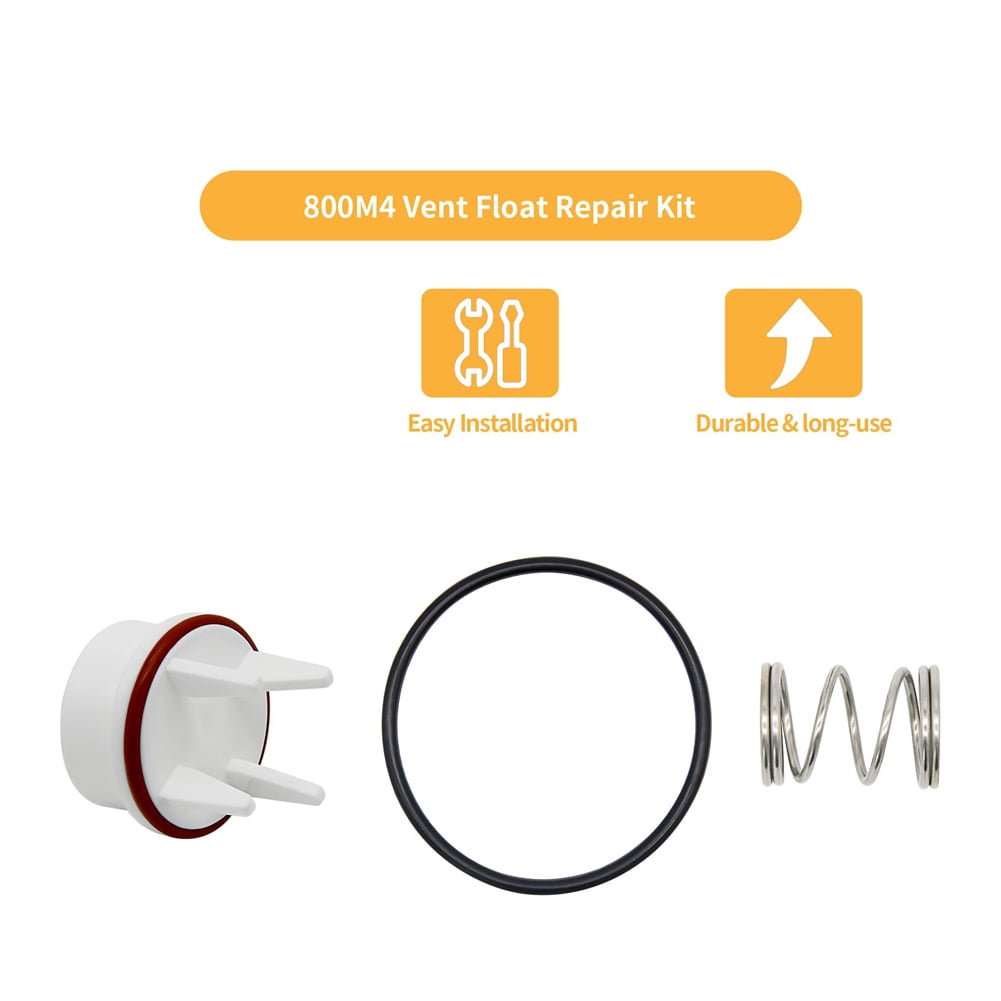 800M4 Vent Float Repair Kit Compatible with Watts 1 Inch 800QT Backflow ...