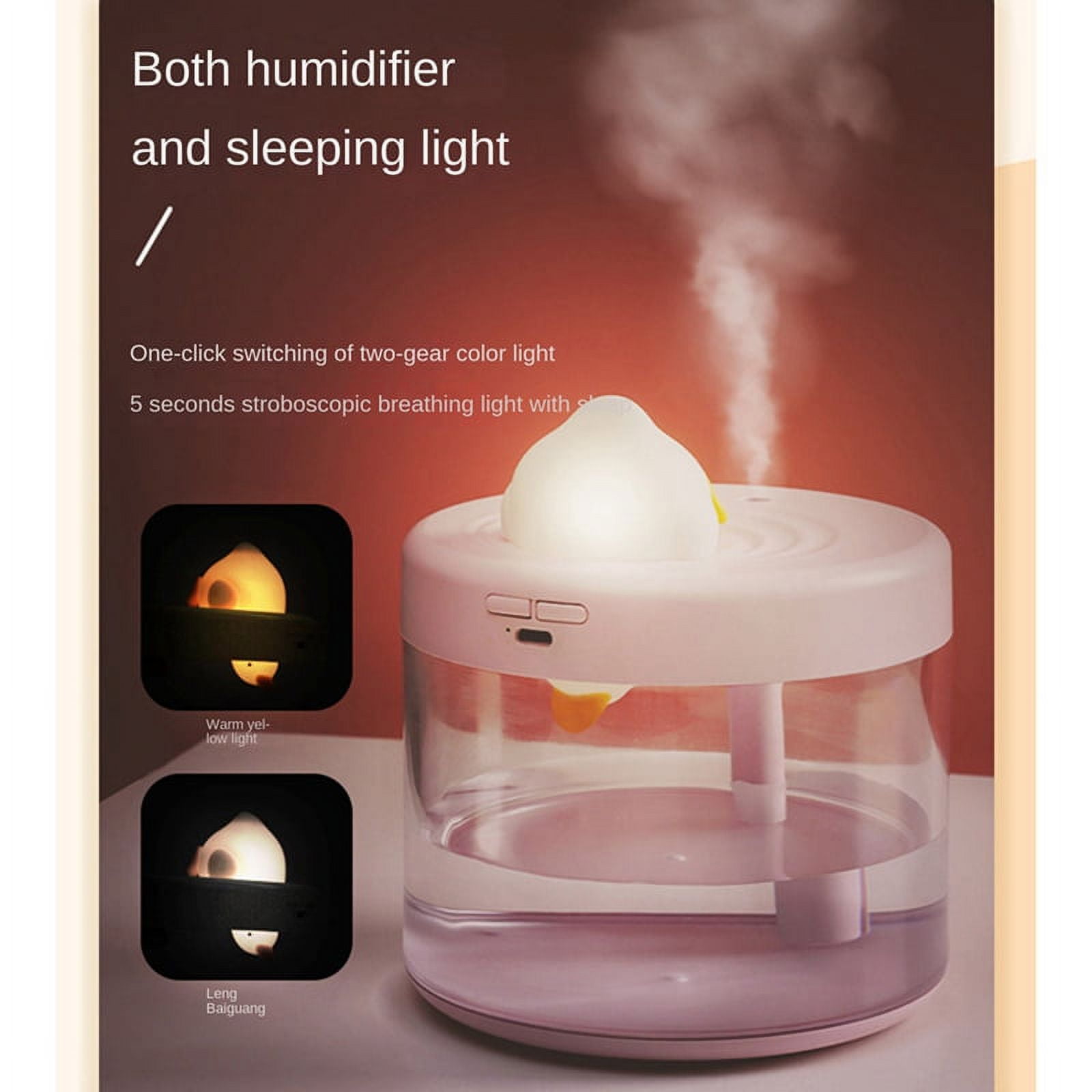 800Ml Diving Duck Portable Air Purification Humidifier Rechargeable ...