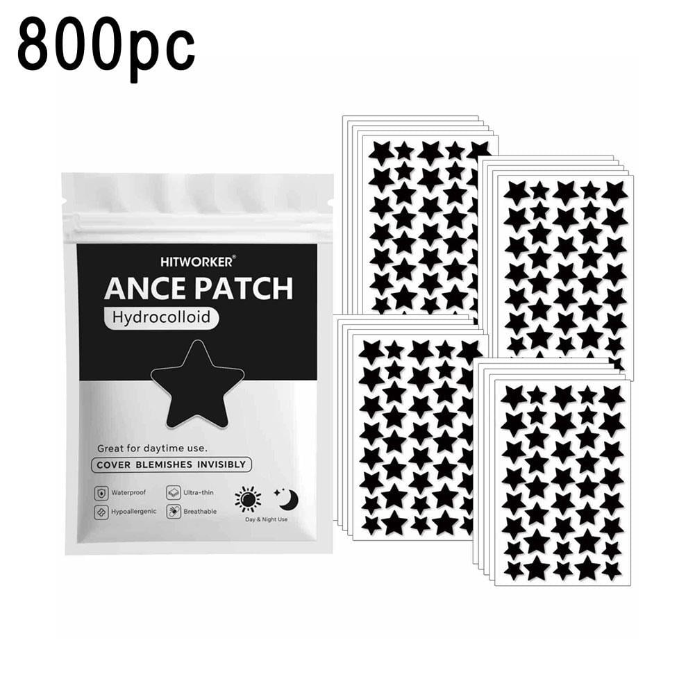 800PCS Ultra-Thin Invisible Acne Patches, Star Hydrocolloid Patches for ...