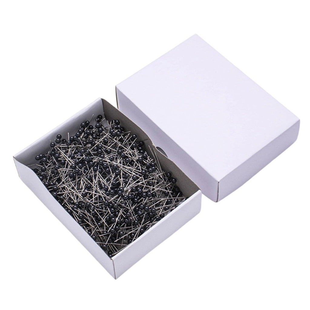 800Pcs Colorful Quilting Pins Pearls Head Dressmaking Pins Sewing ...