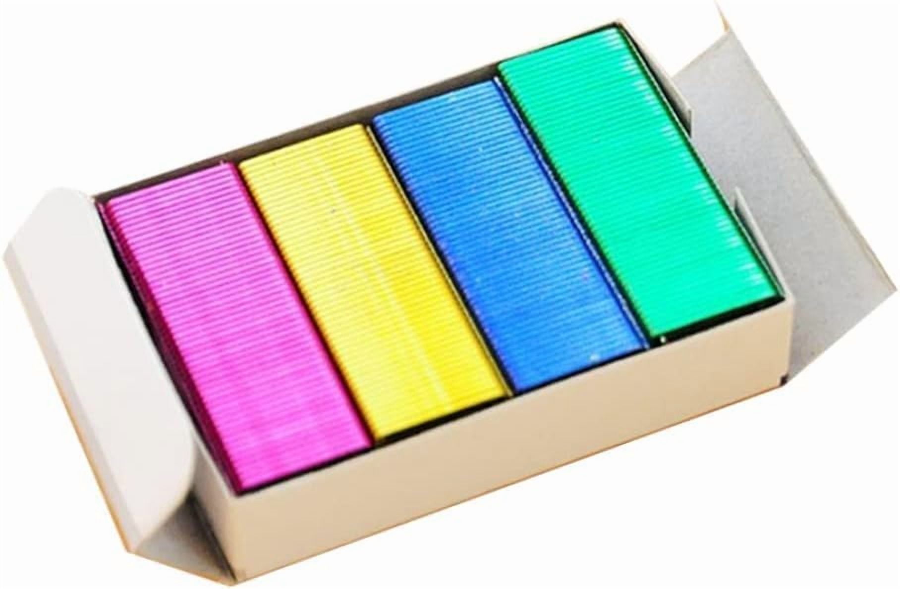 800Pcs Mini Color Staples DIY Shop Stapler Refills Standard Book Mini ...