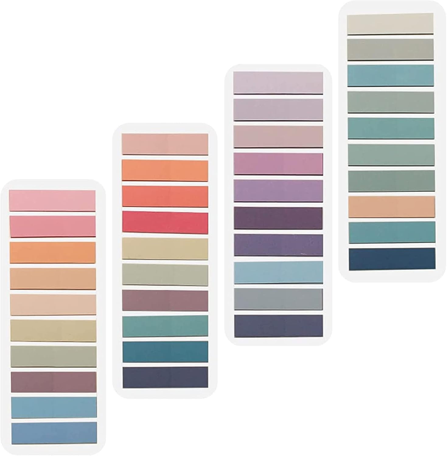 800Pcs Sticky Index Tabs Page Markers,Writable and Transparent Sticky ...