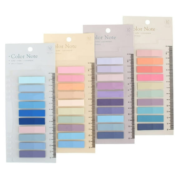 800Pcs Sticky Tabs Book Tabs, 40 Color Writable Morandi Sticky Tabs ...