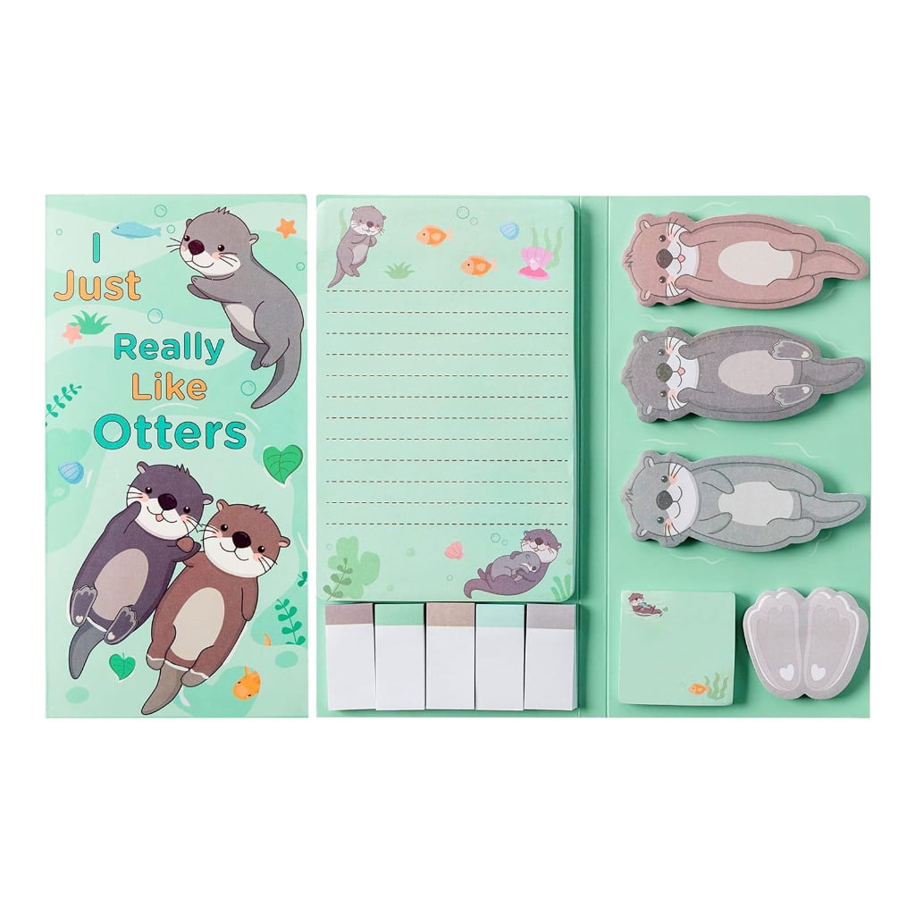 800Sheets Cartoon Sticky Notes Tabs Self-Adhesive Note Reminder on ...