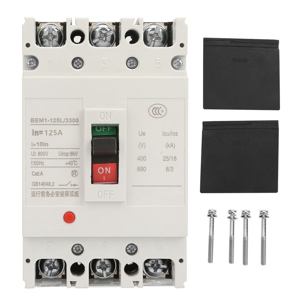 Rawiri 3P Plastic Housing Integrated Air Switch Circuit Breaker with ...