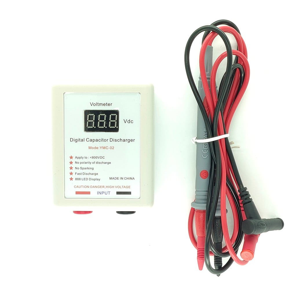 800V Digital Capacitor Fast Discharger High Voltage Discharge Tool Show ...