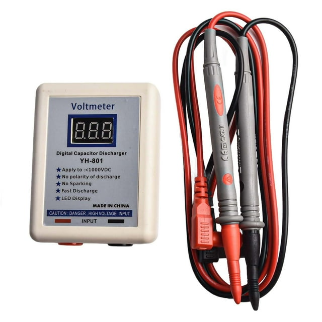 800V Digital Capacitor Fast Discharger High Voltage Discharge Tool Show ...
