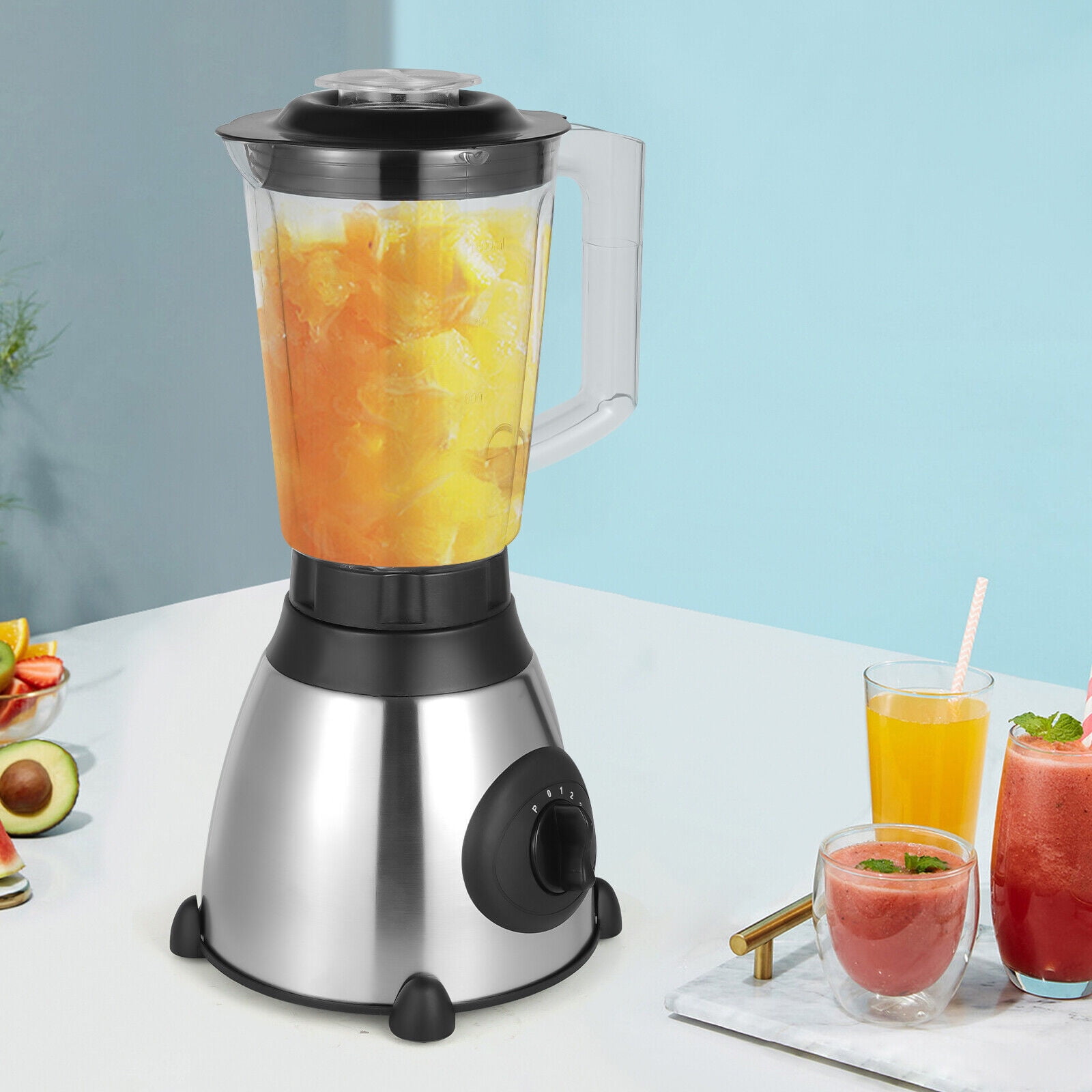 800W 110V 1.6L 7.09*15.35 in Blender and Food Processor, Smoothie ...