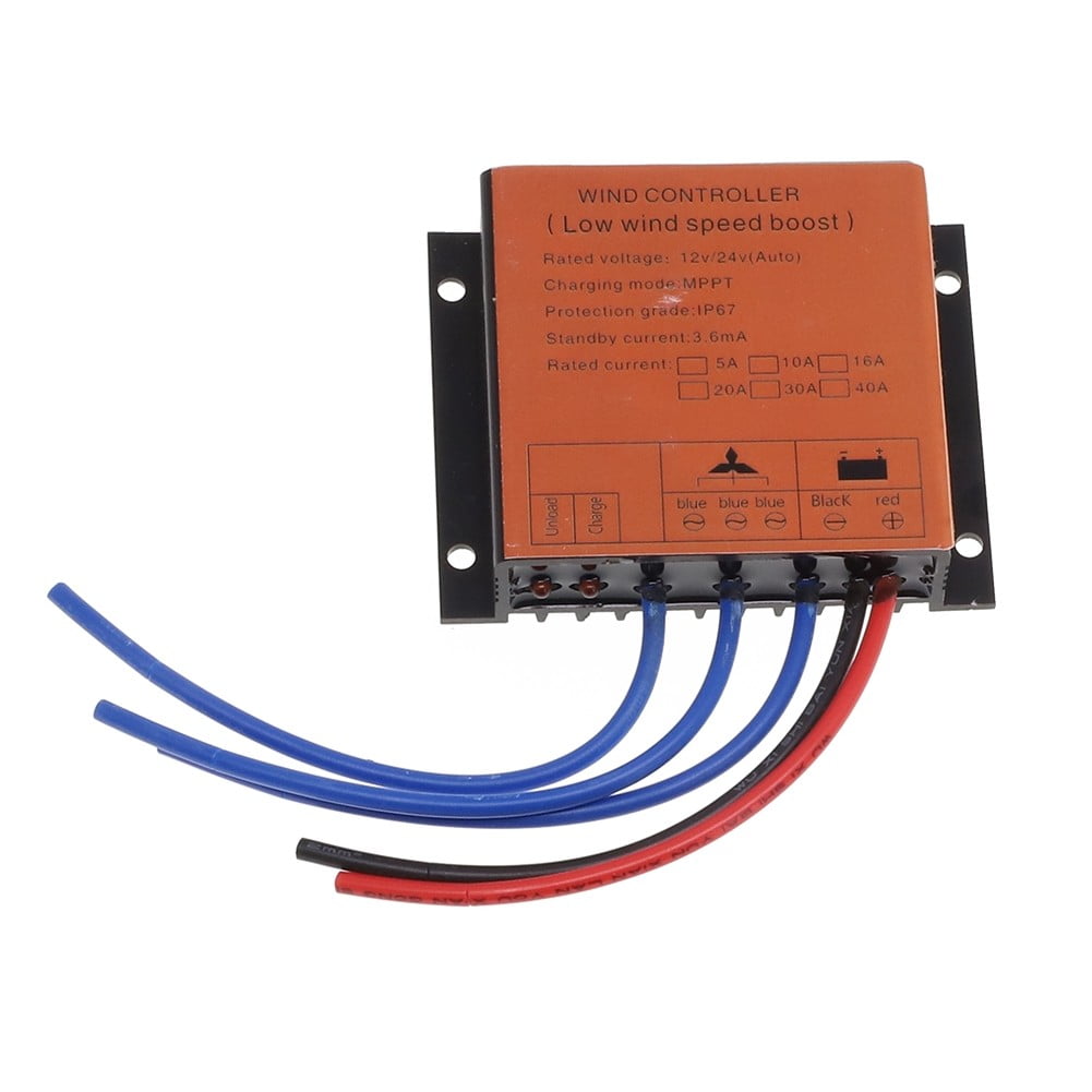 800W 12V/24V Wind Generator MPPT Charge Controller Wind Turbine Power ...