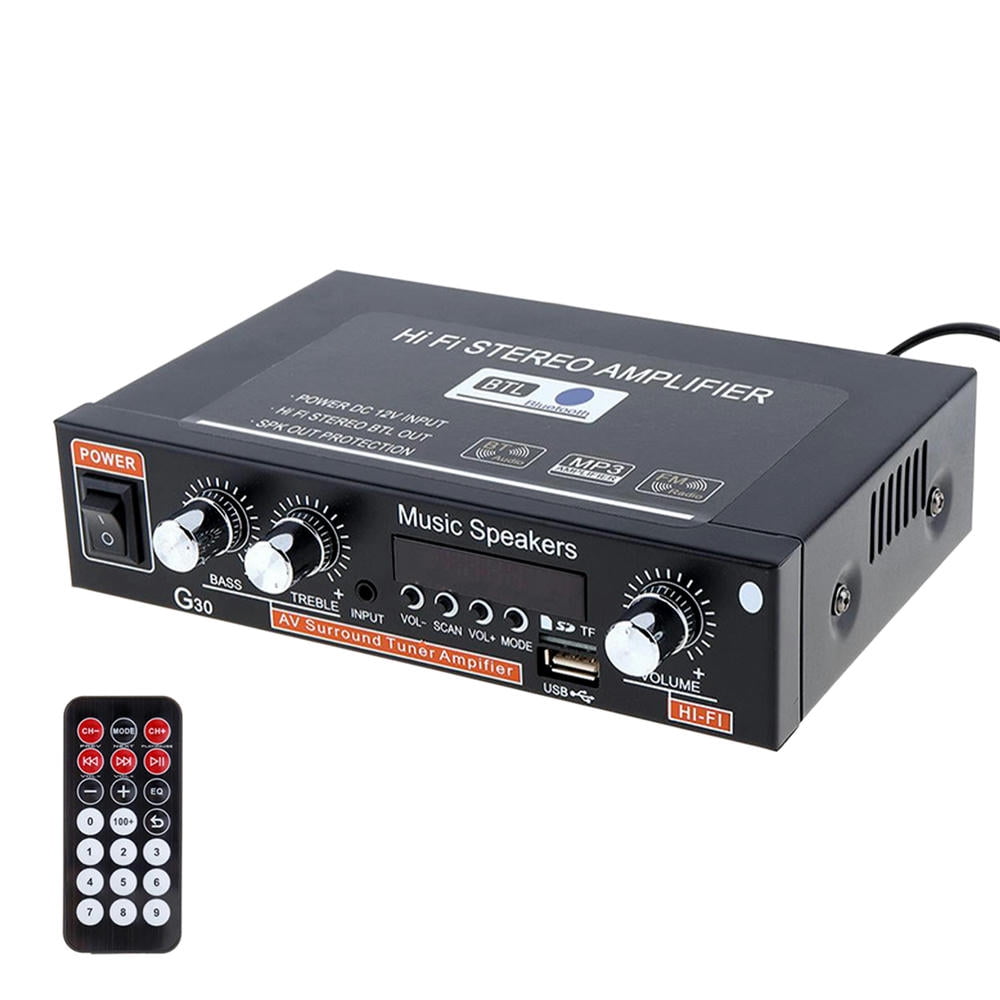 800W 2 Channel Home Theater -compatible HiFi Stereo Remote Control ...