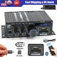 Walmart 800W 2 Channel Mini HIFI Power Amplifier with Bluetooth, FM ...