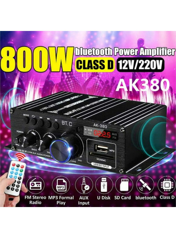 Bluetooth Car Amplifiers in Car Amplifiers - Walmart.com