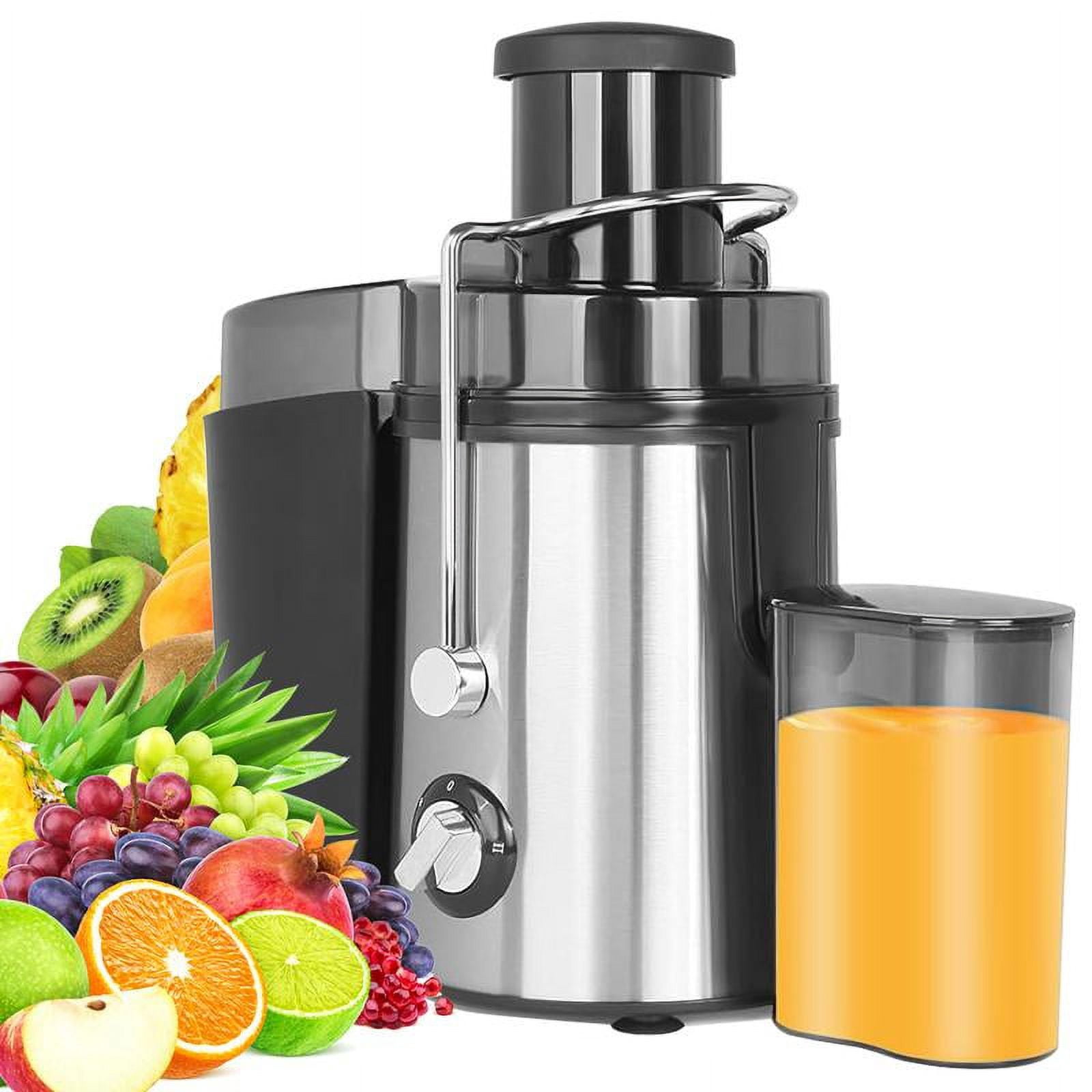 800W Centrifugal Juicer with Wide Feed Chute - Dual Speed Control, Anti ...