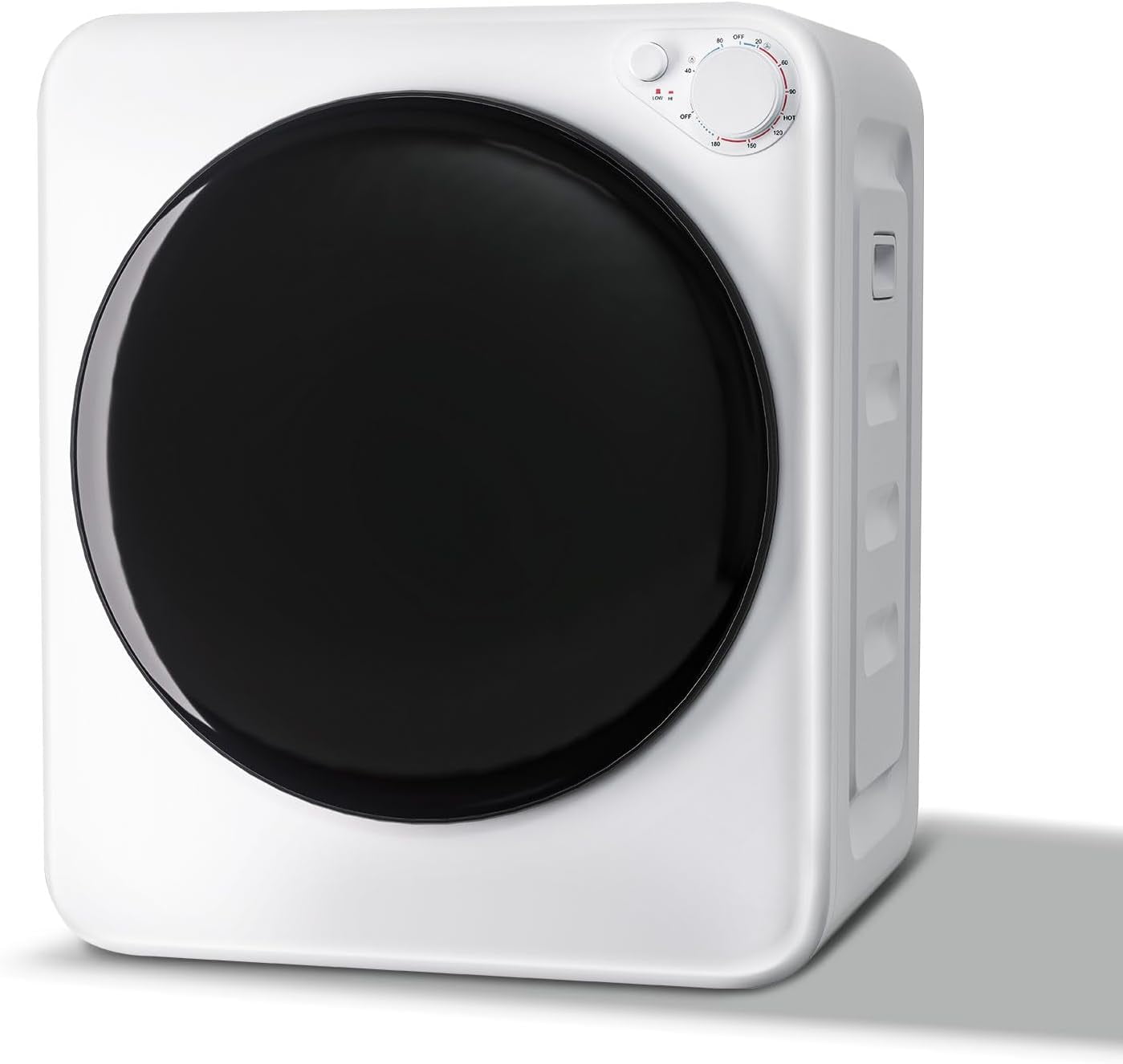 800W Compact Laundry Dryers 1.5 cu.ft Front Load Electric Clothes ...