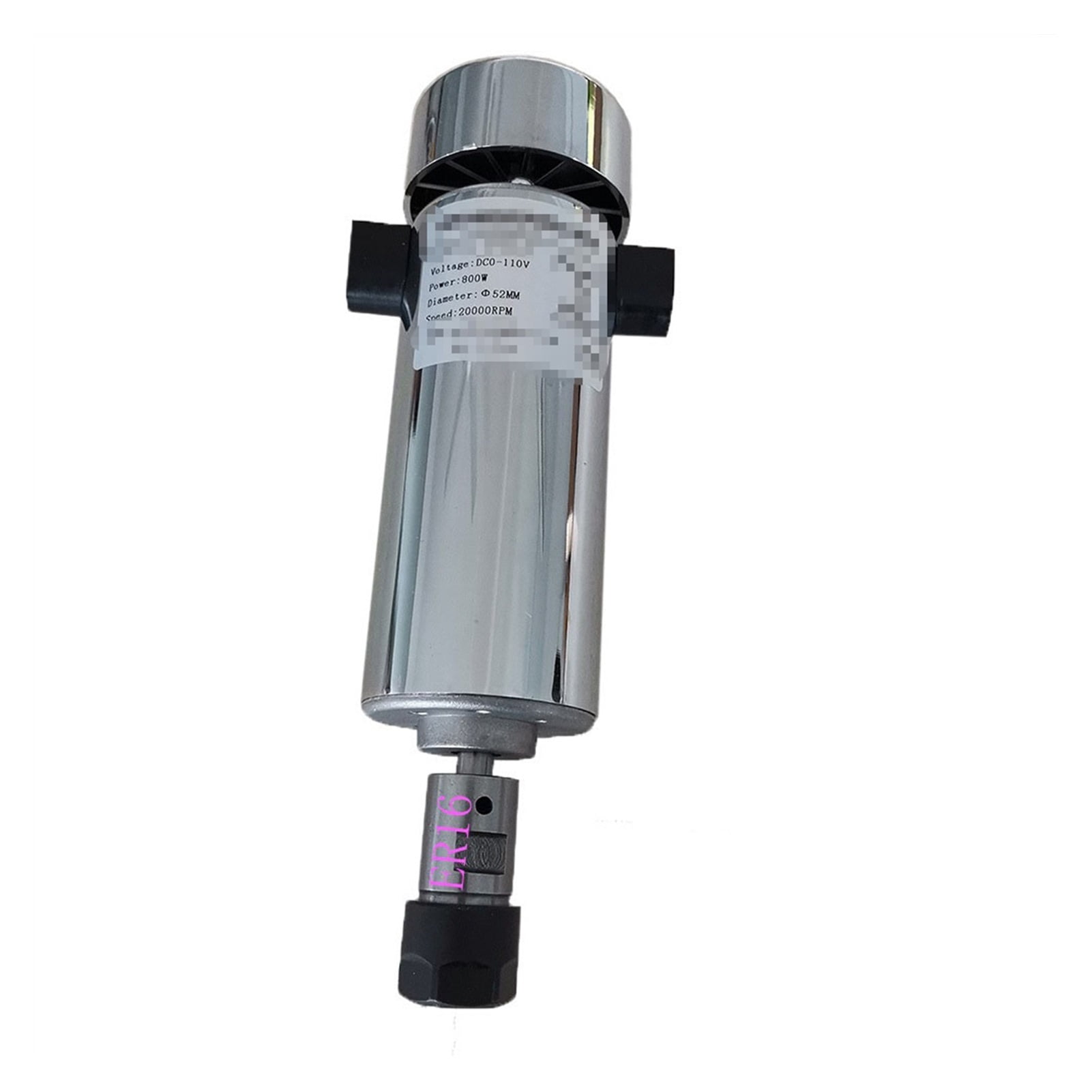 800W DC Spindle Motor 0.8KW DC 0-110V 20000RPM CNC Carving Milling Air ...