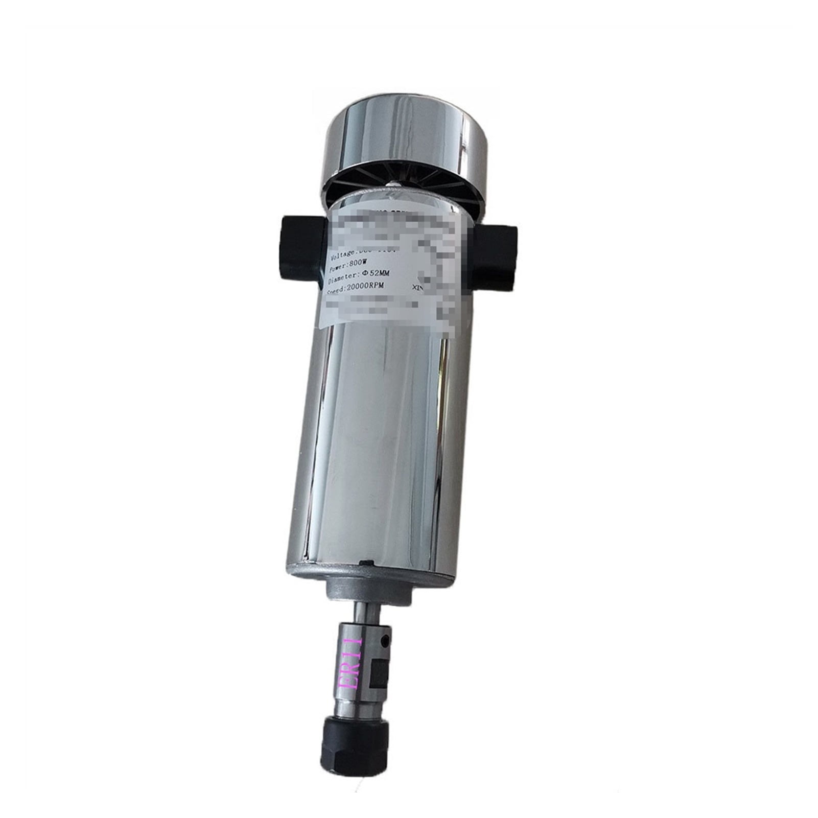 800W DC Spindle Motor 0.8KW DC 0-110V 20000RPM CNC Carving Milling Air ...