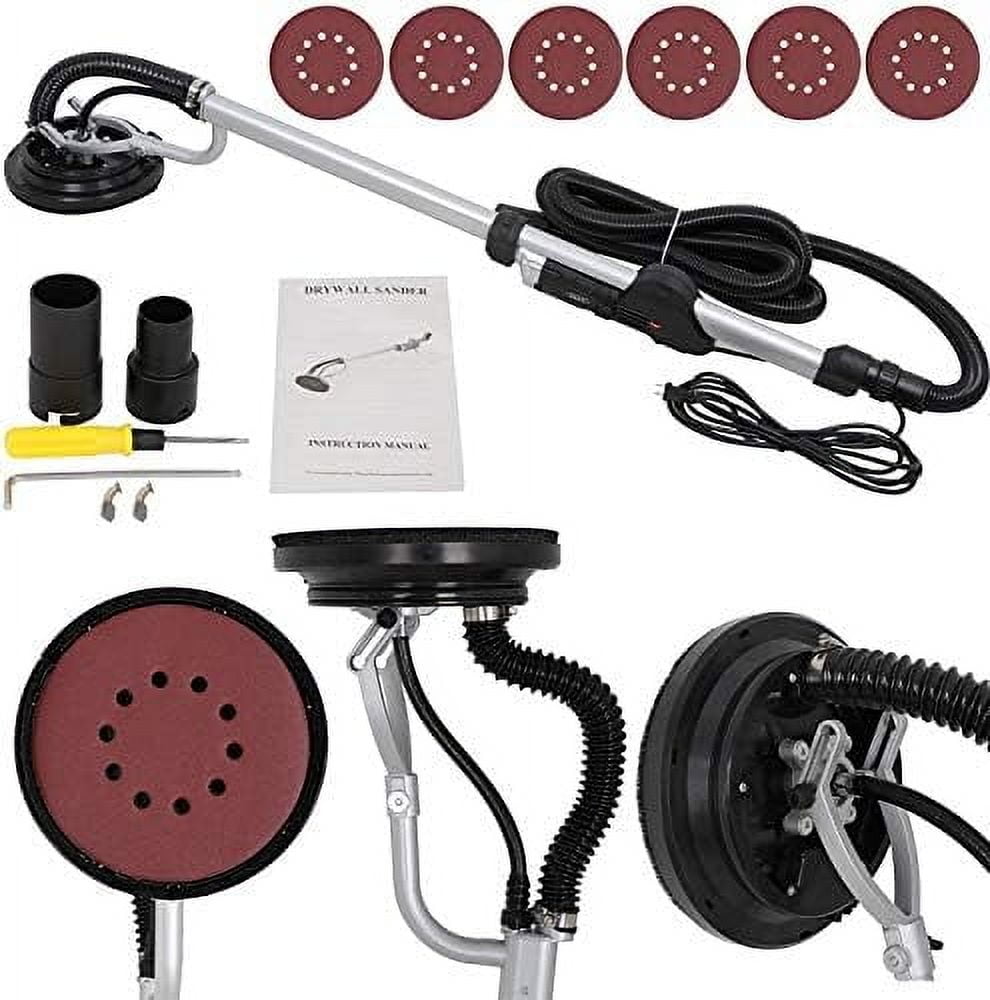 800W Drywall Sander Drywall Vacuum Adjustable Electric Variable Speed ...