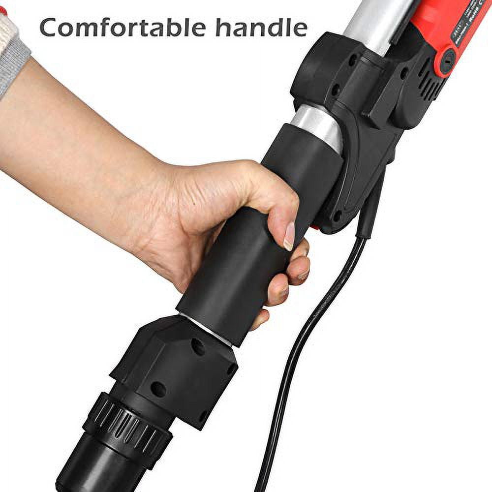 800W Electric Drywall Sander Adjustable Variable Speed w/ 6 Sand Pads ...