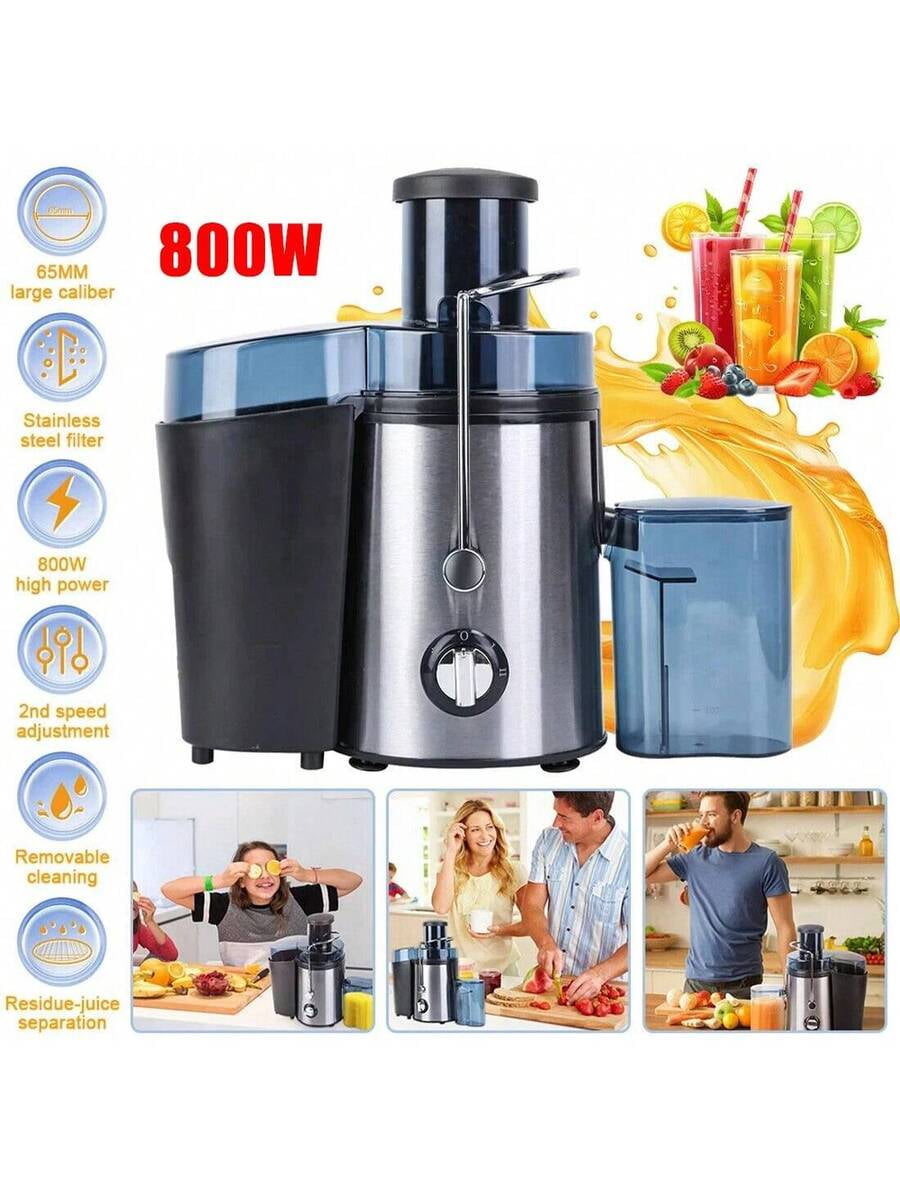 800W Electric Juicer Fruit Vegetable Blender Juice Extractor Citrus ...