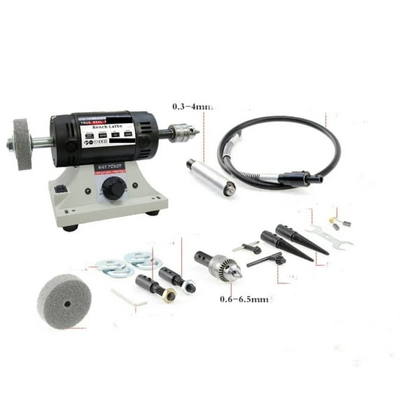 800W High-Power Bench Grinder Electric Eoodworking Jade Carving ...