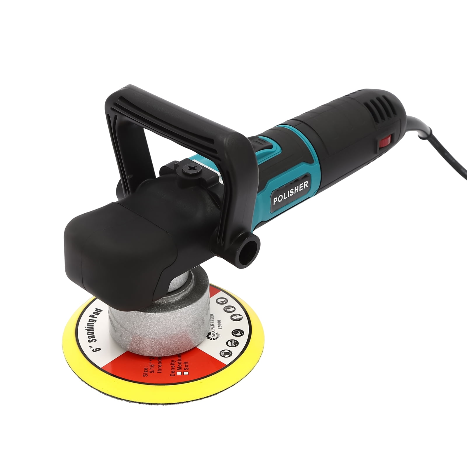 800W Polishing Machine, Adjustable Speed, 6 Gears, Eccentric Vibration ...