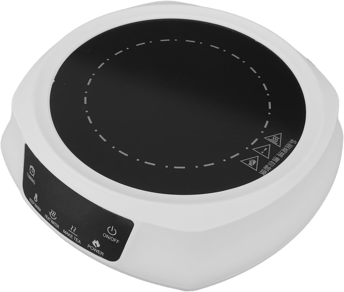 800W Portable Electric Hot Plate, Mini Stove with 8 Power Levels and ...