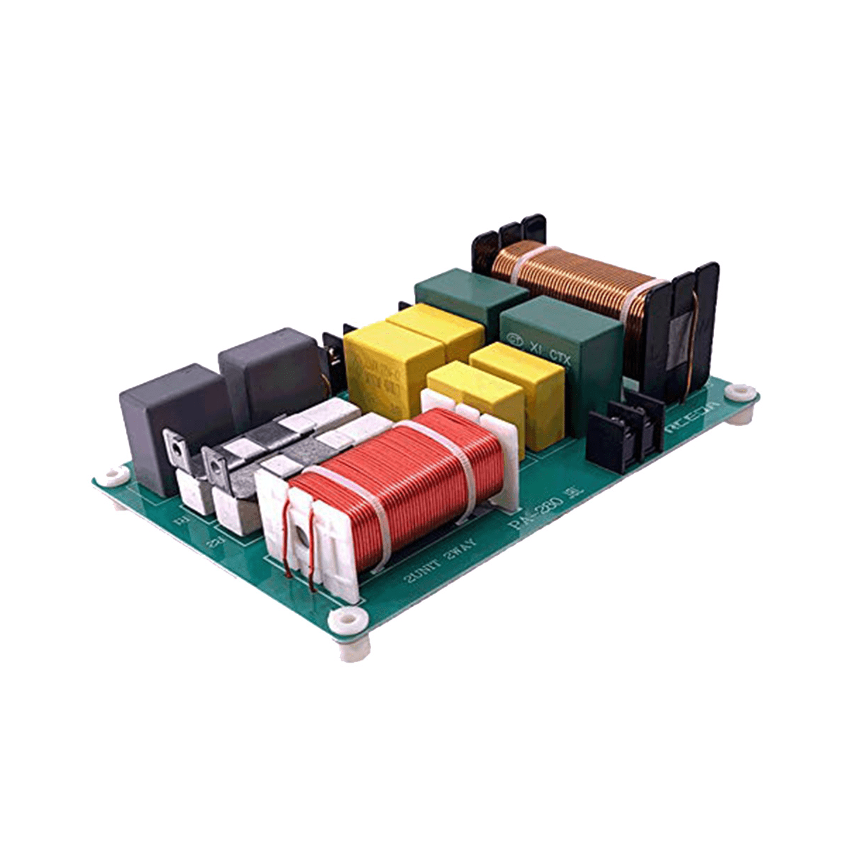 800W Tweeter Woofer Speaker 2 Way Crossover 2800Hz PA-280 Treble Bass ...