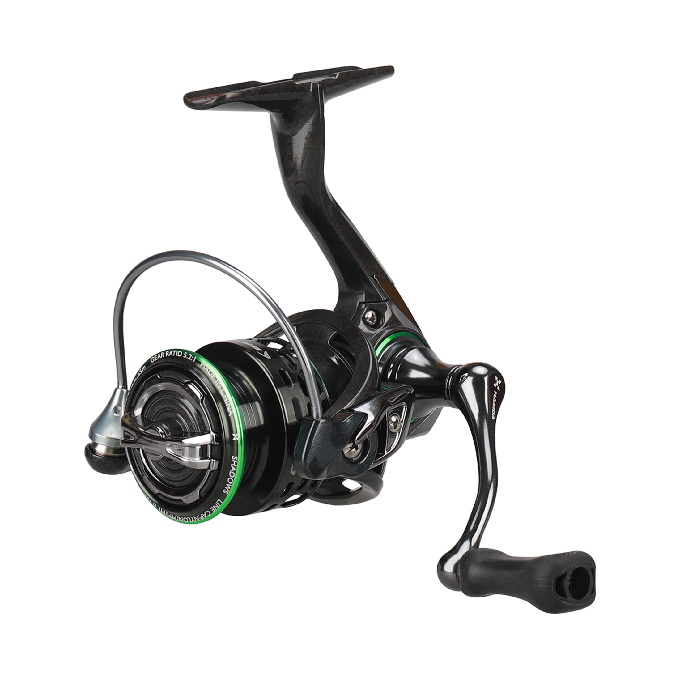 HASIDA Emerald Shadow Spinning Wheel 5.2:1 Speed Ratio 5KG Braking ...